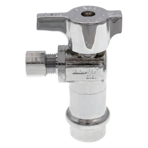 114-904PNL - Legend Valve 114-904PNL - 1/2" Press x 1/4" OD Angle Stop ...