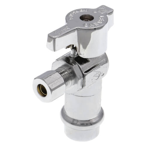 114-904PNL - Legend Valve 114-904PNL - 1/2" Press x 1/4" OD Angle Stop ...
