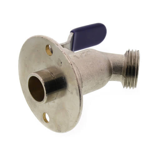 1165-C - Raven 1165-C - 1/2" Sweat Chrome-plated, Oversized Flange Silcock