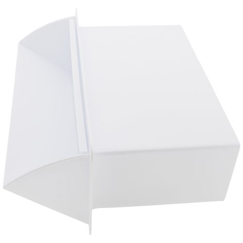 117W - Lambro Industries 117W - 3-1/4" x 10" White Plastic Wall Cap