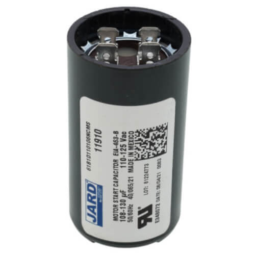 11910-JARD - Jard 11910-JARD - 108-130 MFD Round Start Capacitor (125V)