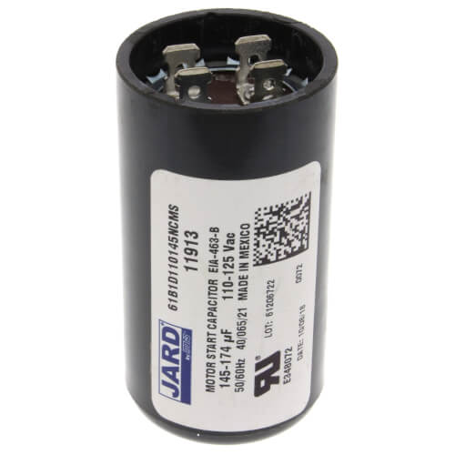 11913 - Jard 11913 - 145-174 MFD Round Start Capacitor (125V)