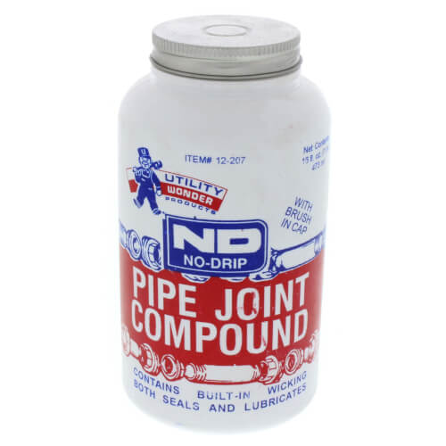 12-207 - Utility 12-207 - No-Drip Pipe Joint Compound (1 Pint)