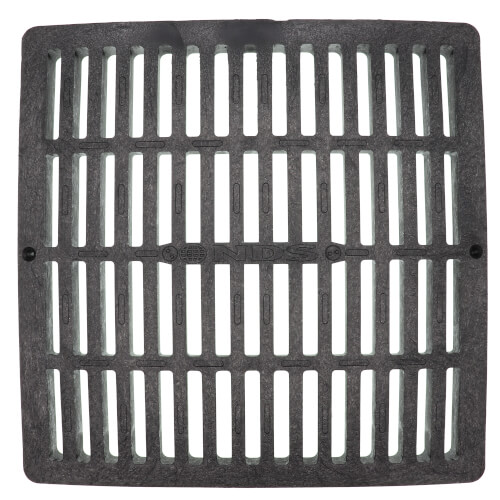 1211-NDS - NDS 1211-NDS - 12" Square Catch Basin Grate (Black)