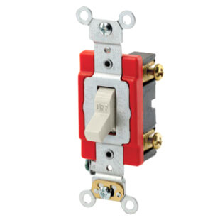 1221-2T - Leviton 1221-2T - Single-Pole Industrial Grade Toggle Switch ...