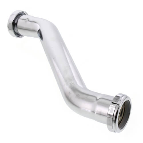 12212 - Everflow 12212 - 1-1/4" 22 Gauge, Double Offset (Chrome Plated)