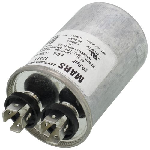 12214 - MARS 12214 - 20 MFD Round Run Capacitor (370V)