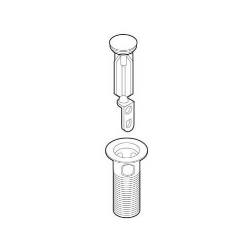 12314 - Moen 12314 - Pop-Up Drain Plug, 12314