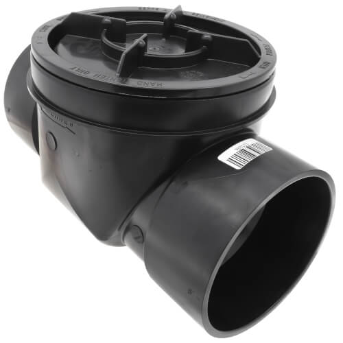 123286 - IPEX 123286 - 6" ABS Backwater Valve w/ Hub