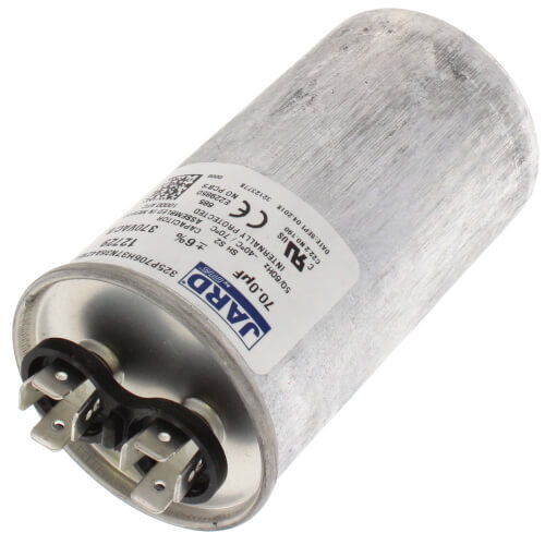 12729 - Jard 12729 - 70 MFD Round Run Capacitor (370V)