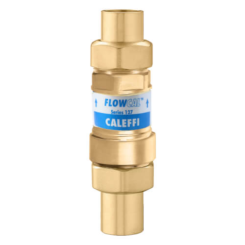 127349AF-G50 - Caleffi 127349AF-G50 - 1/2" Sweat FlowCal Automatic Flow ...