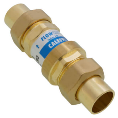 127359AF1G0 - Caleffi 127359AF1G0 - 3/4" Sweat FlowCal Automatic Flow ...