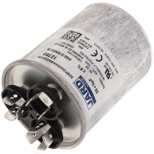 12780-JARD - Jard 12780-JARD - 20/5 MFD Round Run Capacitor (440/370V)