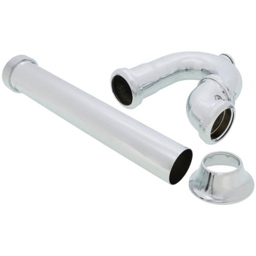 12814 - Everflow 12814 - 1-1/2" Milwaukee Type Utility "P" Trap, 20 ...