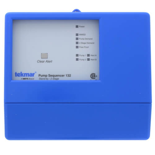 132 - Tekmar 132 - Pump Sequencer - Stand-by / 2-Stage