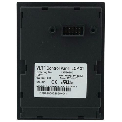 132B0200 - Danfoss 132B0200 - LCP31 Control Panel Display
