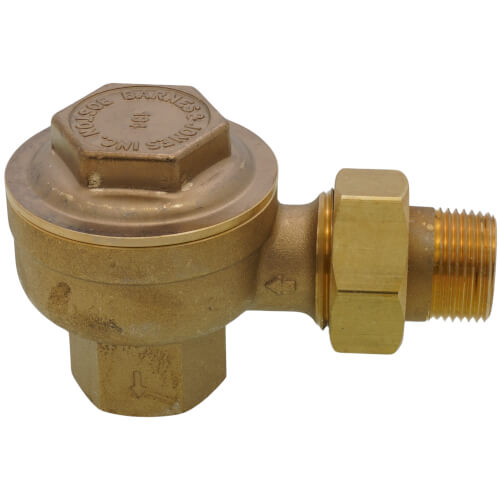 134A - Barnes & Jones 134A - 3/4" NPT Angle Radiator Steam Trap