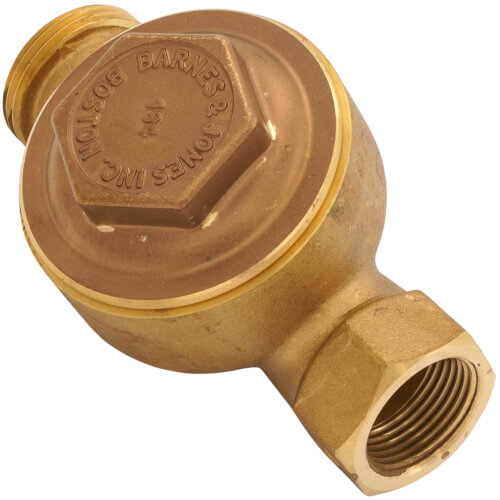 134S - Barnes & Jones 134S - 3/4" NPT Straight Radiator Steam Trap