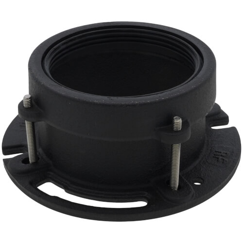 1353008 - Wal-rich 1353008 - 4" x 3" Cast Iron Quick Set Closet Flange