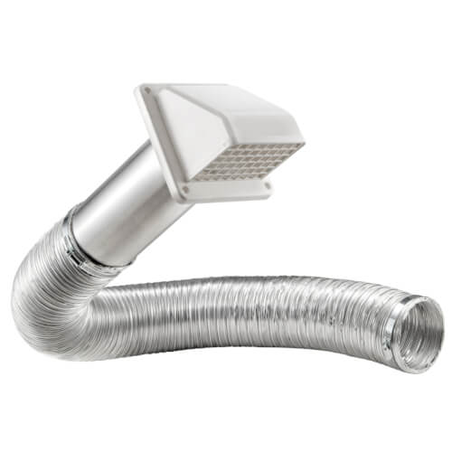 1375W-R - Lambro Industries 1375W-R - 4" x 8 Ft. Flexible Semi-Rigid ...