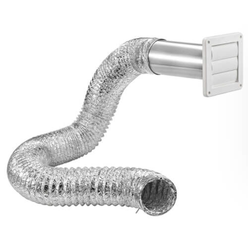 1379W - Lambro Industries 1379W - 4" x 8 Ft. Flexible Foil Dryer ...