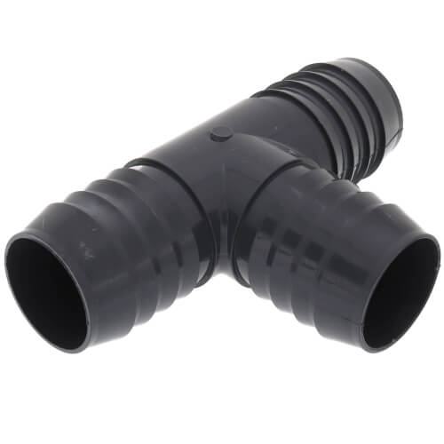 1401-015 - 1401-015 - 1-1/2" Barbed PVC Tee (Insert x Insert x Insert)