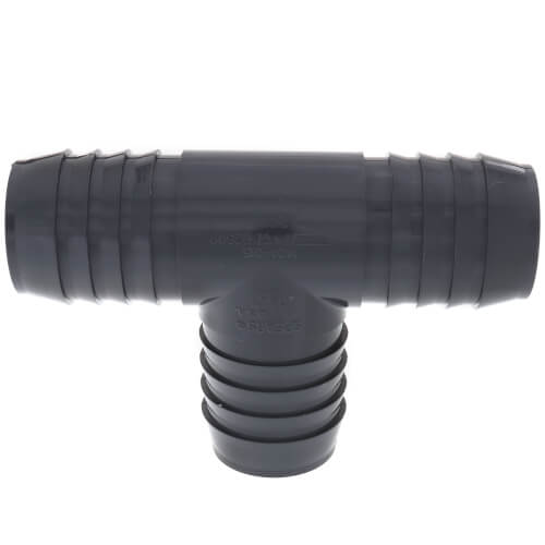 1401-015 - 1401-015 - 1-1/2" Barbed PVC Tee (Insert x Insert x Insert)