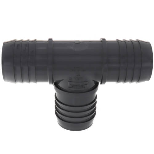 1401-020 - 1401-020 - 2" Barbed PVC Tee (Insert x Insert x Insert)