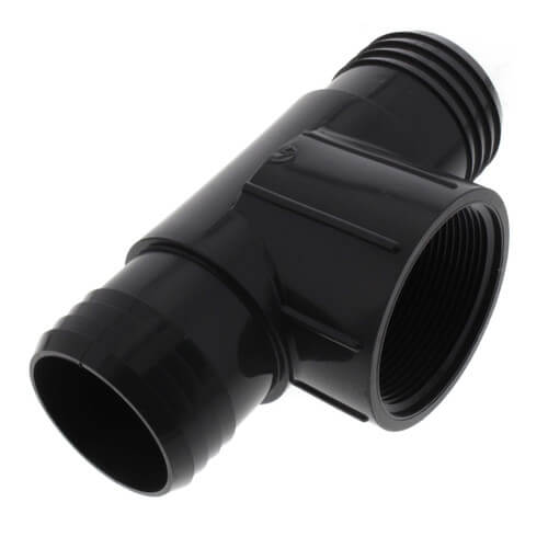 1402-020 - 1402-020 - 2" Barbed PVC Tee (Insert x Insert x FIPT)