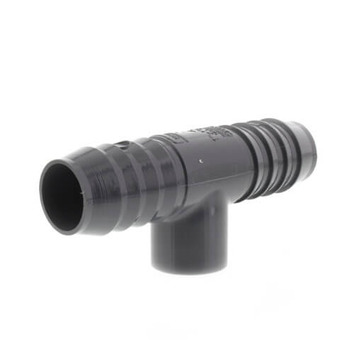 1402-130 - 1402-130 - 1" x 1" x 1/2" PVC Barbed Insert Reducing Tee ...