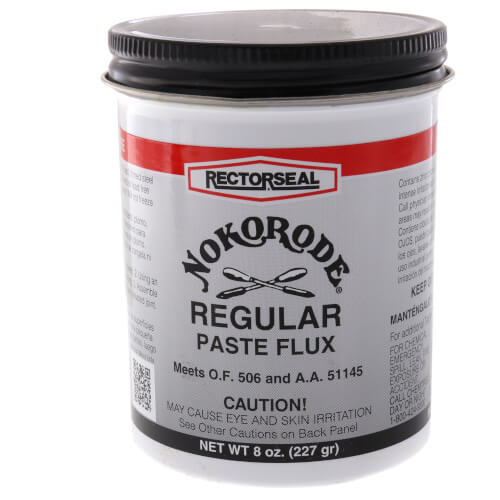 14020 - Rectorseal 14020 - Nokorode Regular Paste Flux in Tool Box (8 oz.)