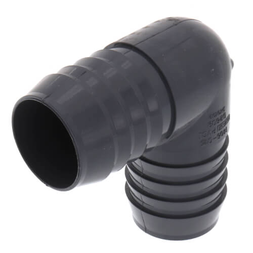 1406-015 - 1406-015 - 1-1/2" 90° PVC Insert Elbow (Insert x Insert)