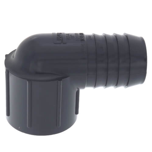 1407-015 - 1407-015 - 1-1/2" 90° PVC Insert Elbow (Insert x FIPT)