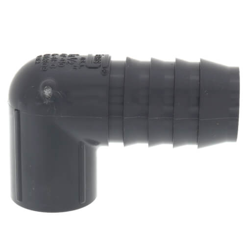 1407-130 - 1407-130 - 1" x 1/2" 90° PVC Insert Reducing Elbow (Insert x ...