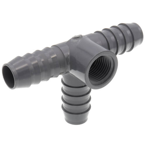1416-101 - 1416-101 - 3/4" x 1/2" PVC Barbed Insert Reducing Side ...