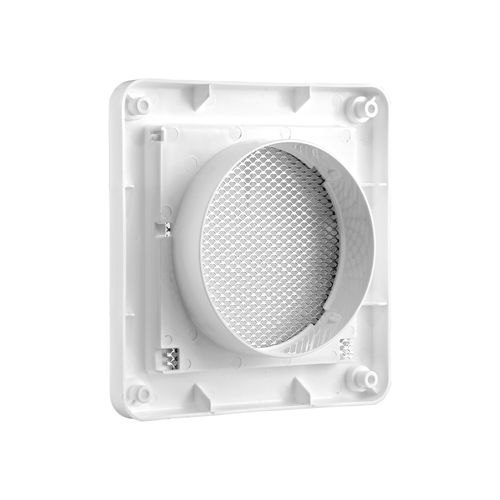 1422WS - Lambro Industries 1422WS - 4" White Plastic Single Flap Vent ...