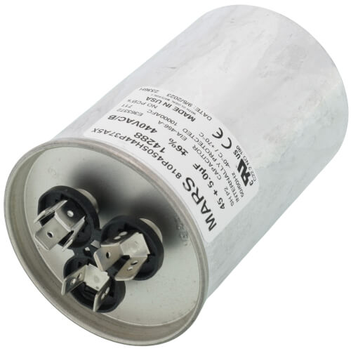 14288 - MARS 14288 - 45/5 MFD Round Run Capacitor (440/370V)