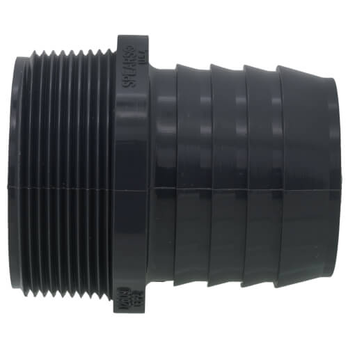 1436-020 - 1436-020 - 2" PVC Barbed Insert Male Adapter (MIPT x Insert)