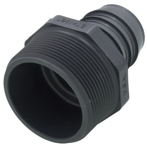 1436-251 - 1436-251 - 2" x 1-1/2" PVC Barbed Insert Reducing Male ...