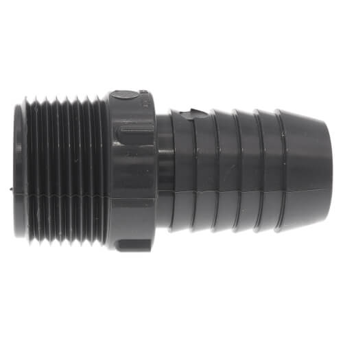 1436010 - Lasco 1436010 - 1" PVC Barbed Insert Male Adapter (MIPT x Insert)