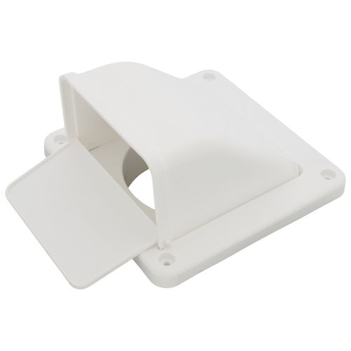 143W - Lambro Industries 143W - 4" White Plastic Under Eave Vent