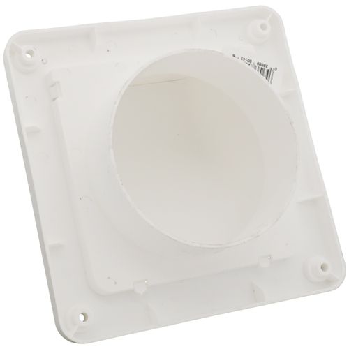 143W - Lambro Industries 143W - 4" White Plastic Under Eave Vent