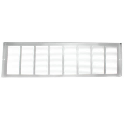 14814 - Hart & Cooley 14814 - 32" x 8" White Baseboard Return Air ...