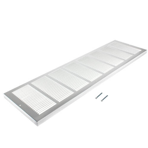 14814 - Hart & Cooley 14814 - 32" x 8" White Baseboard Return Air ...