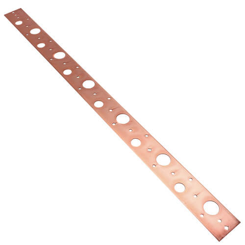 150-26 - Holdrite 150-26 - 1/2", 3/4" Copper Flat Bracket (26" length)