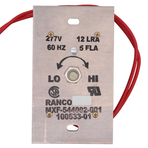 150095-01 - Titus 150095-01 - Ranco Variable Speed Switch (277V, 5 Amps)