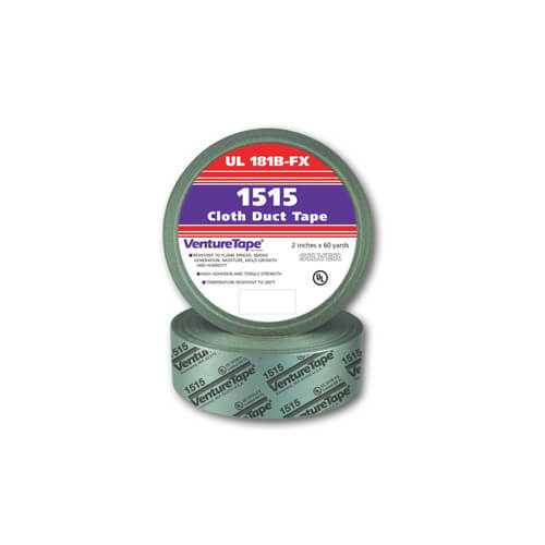 1515 - Venture Tape 1515 - UL181B-FX Cloth Duct Tape (2" x 180')