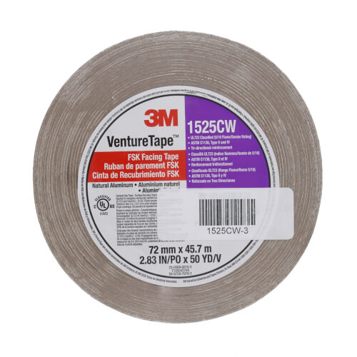 1525CW-3 - Venture Tape 1525CW-3 - FSK Insulation Tape (3" x 150')