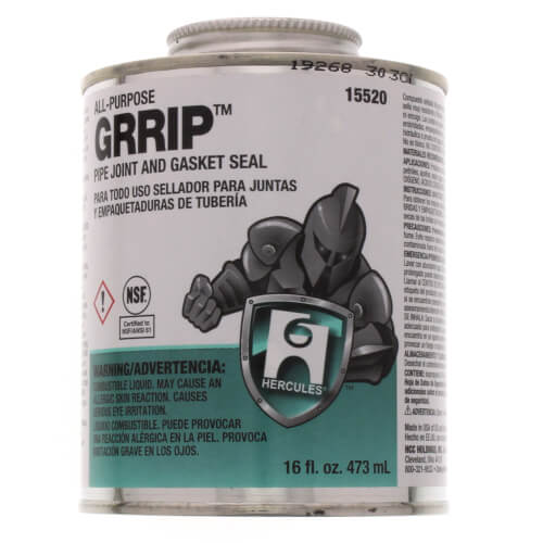15520 - Hercules 15520 - Grrip Thread Sealant (16 oz.)