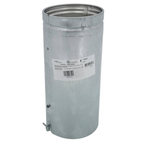 16207A - Hart & Cooley 16207A - 5" x 12" B Adjustable Length Pipe (5RPA)
